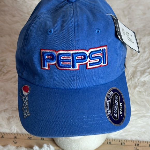 ahead | Accessories | Pepsi Soda Pop Baseball Hat Cap Blue Logo By ...
